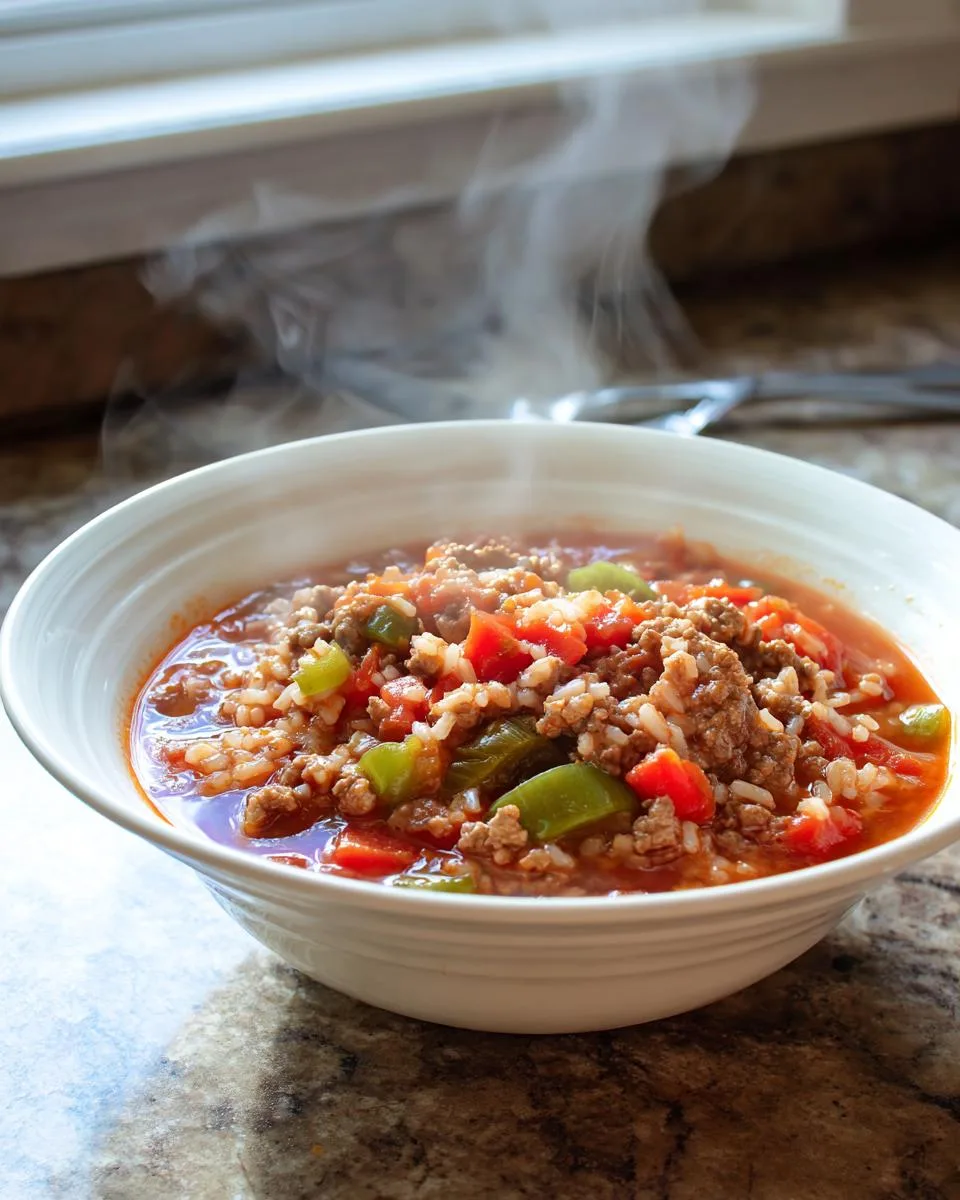 Grandma Jo's 22g Protein Stuffed Pepper Soup For Good Soul - Good Ol ...