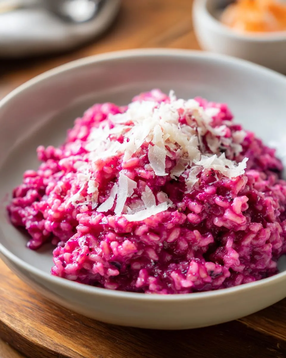 Vibrant Bloody Beet Risotto Recipe in 30 Minutes - Good Ol’ Recipes