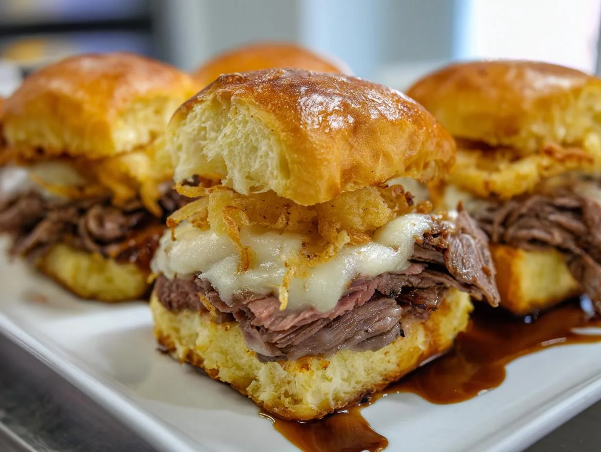 Irresistible French Dip Sliders Ready in 30 Minutes - Good Ol’ Recipes