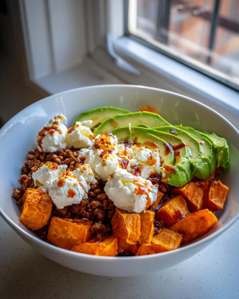 30-Mins Viral Cottage Cheese Sweet Potato Bowl You’ll Crave - Good Ol ...