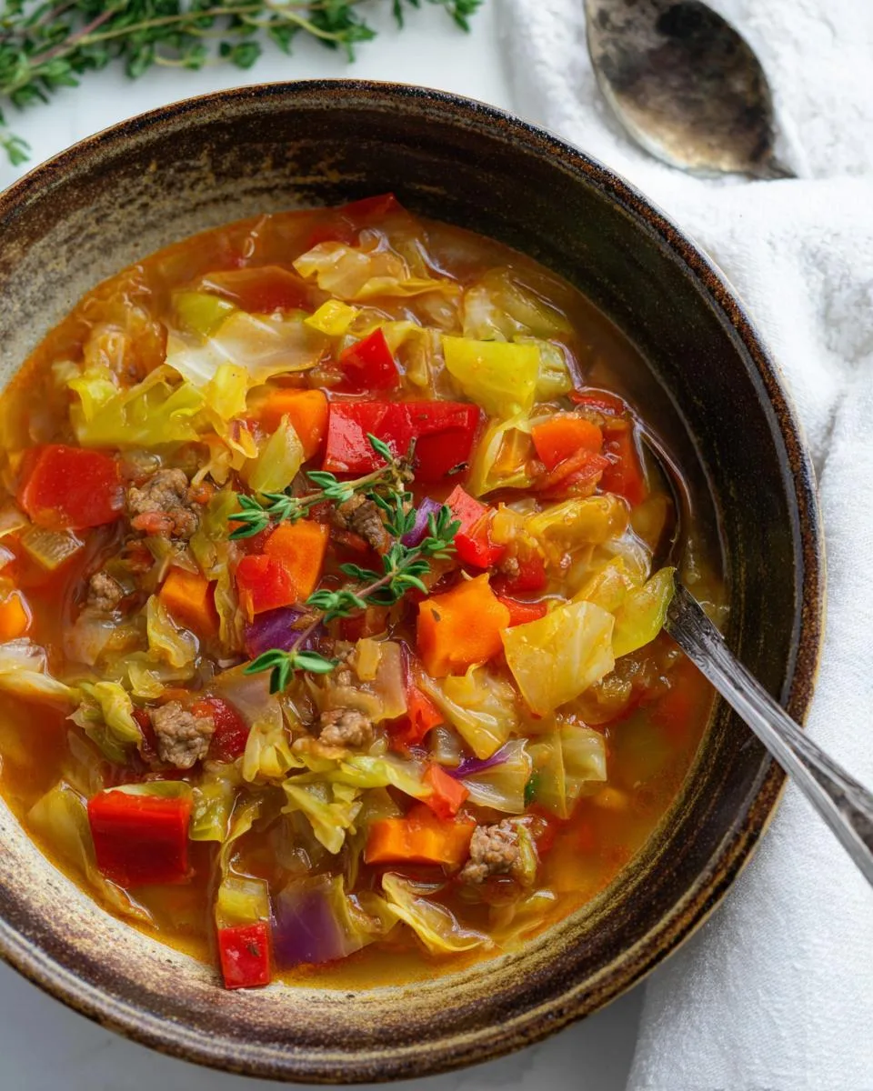 Grandma Jo's 120-Calorie Cabbage Soup Diet Recipe - Good Ol’ Recipes