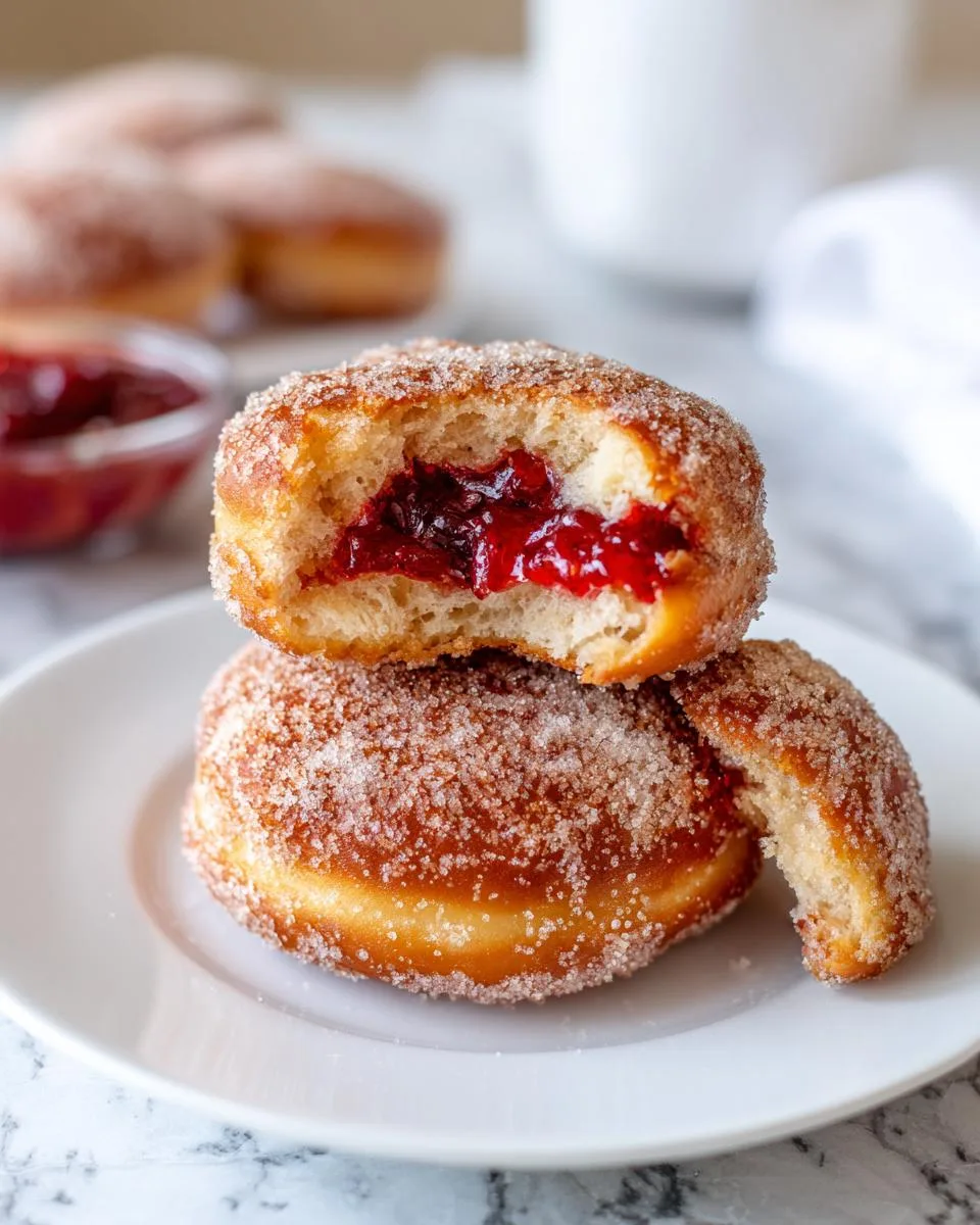 Perfect Classic Jelly Donuts Recipe in 4 Easy Steps - Good Ol’ Recipes