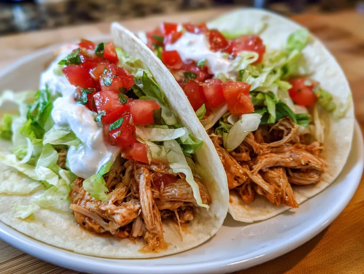 Crock Pot Ranch Chicken Tacos: 5-Star Family Favorite - Good Ol’ Recipes