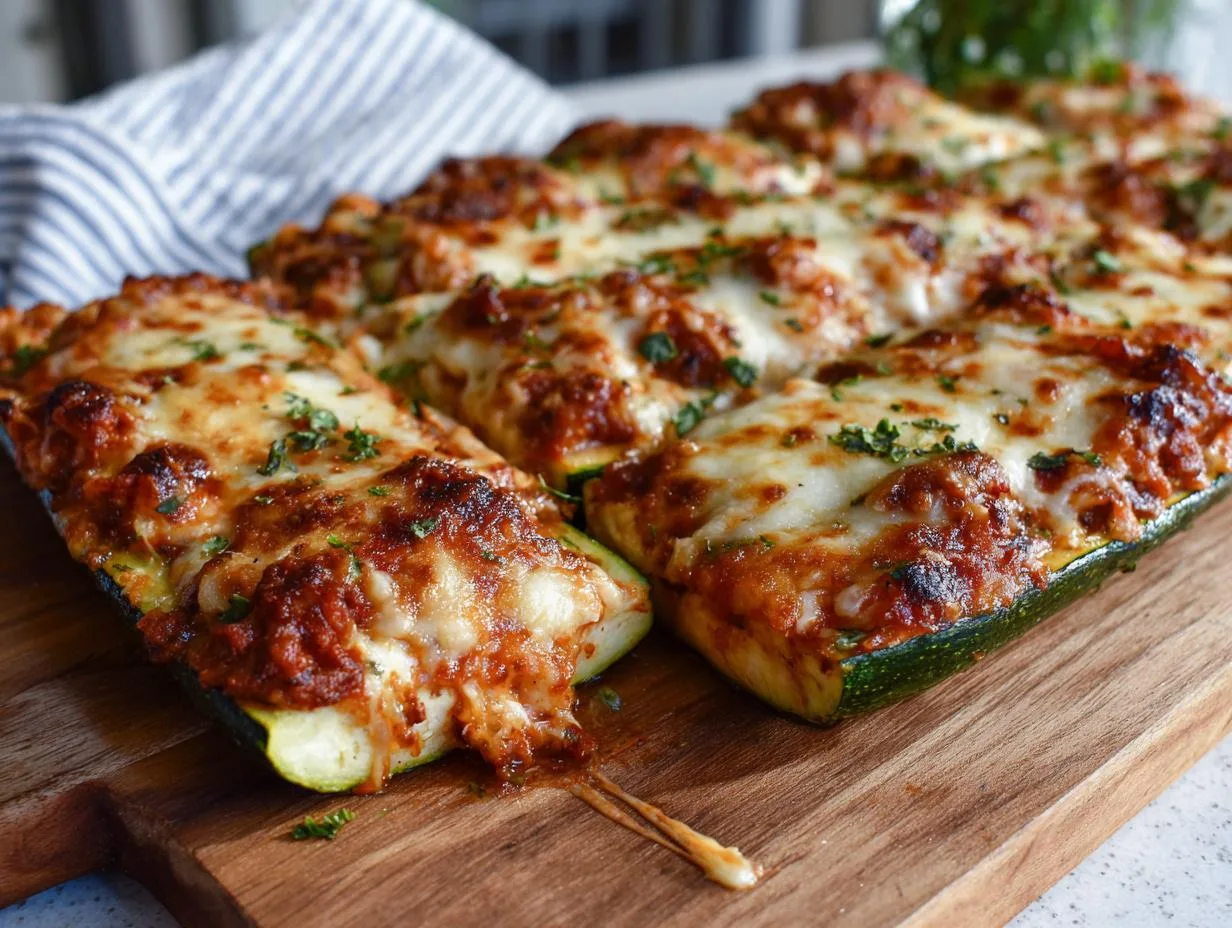 Frugal 4-Ingredient Zucchini Pizza Boats: Your Family Loves - Good Ol ...