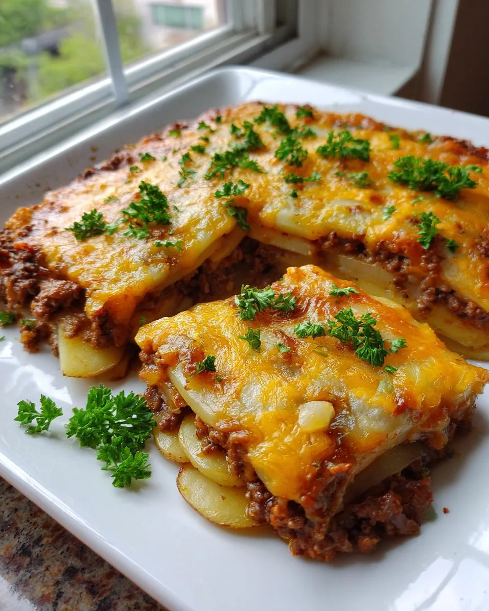 Grandma Jo's Hearty Hobo Casserole Recipe with Ground Beef - Good Ol ...