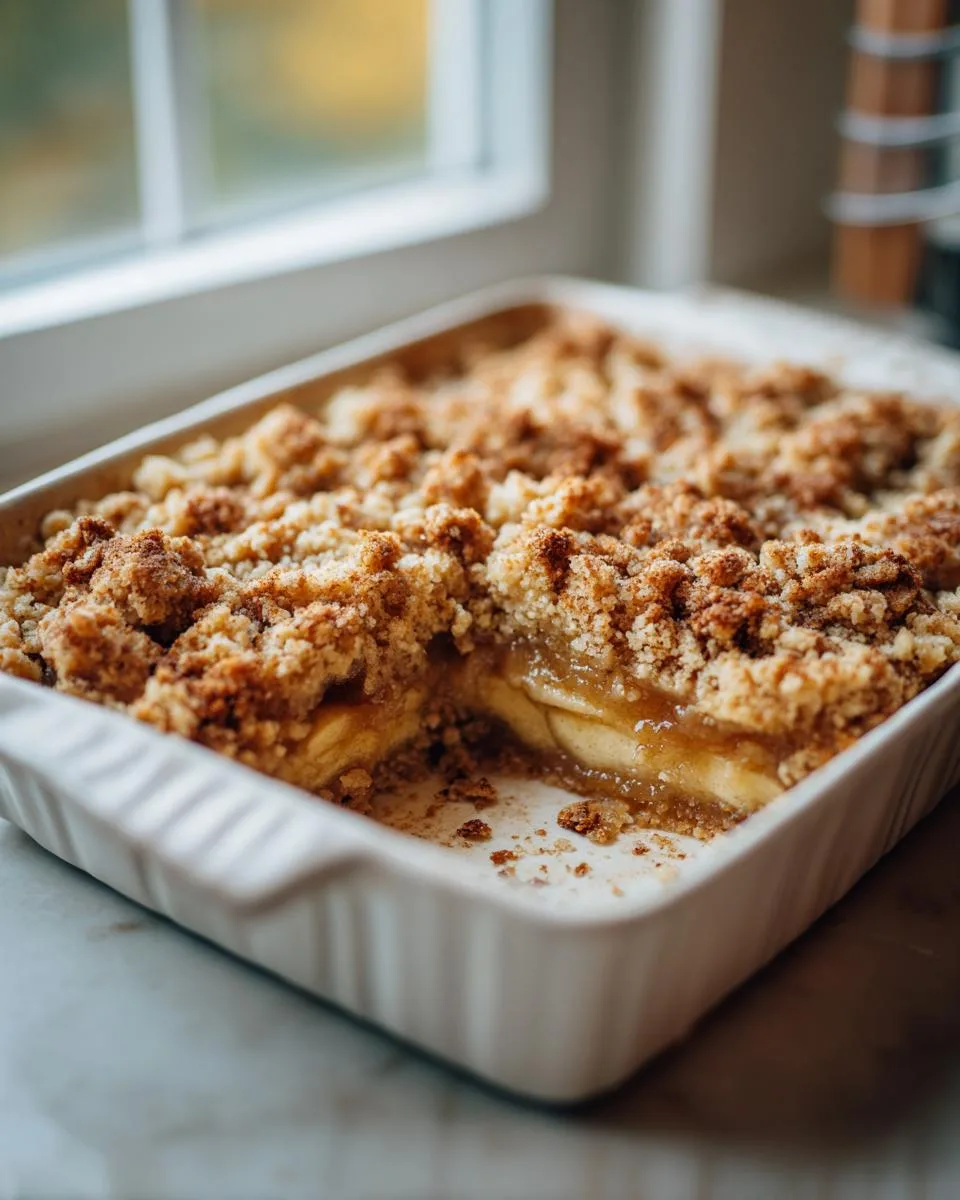 Irresistible 6-Ingredient Apple Cinnamon Crumble Bars Recipe - Good Ol ...