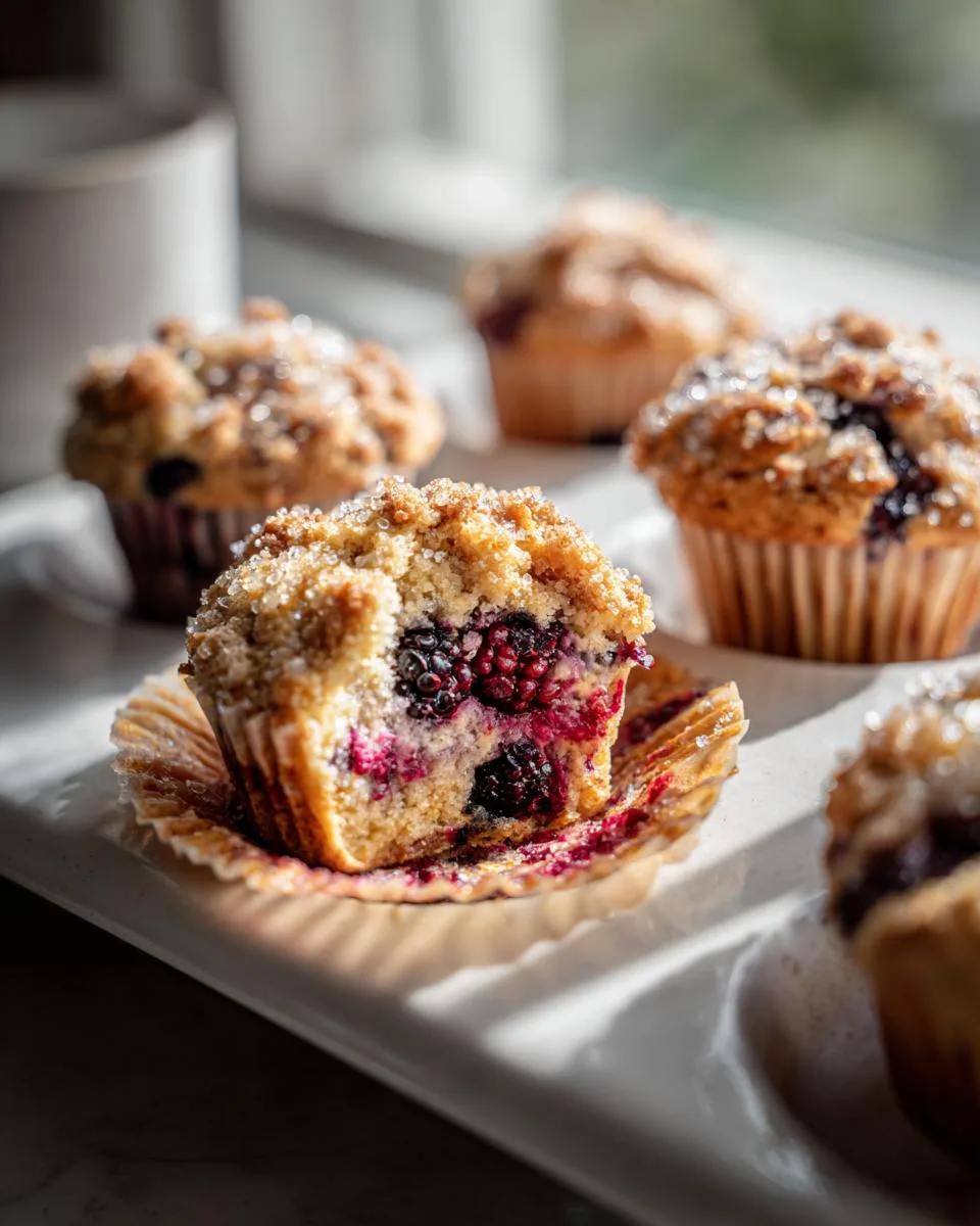 Black Raspberry Morning Muffins: Joy That Feels Like Home - Good Ol ...