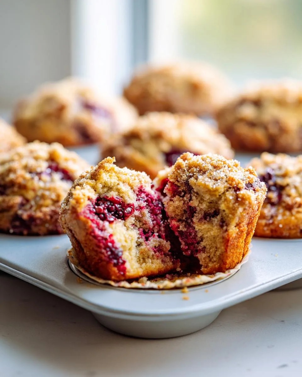 Black Raspberry Morning Muffins: Joy That Feels Like Home - Good Ol ...