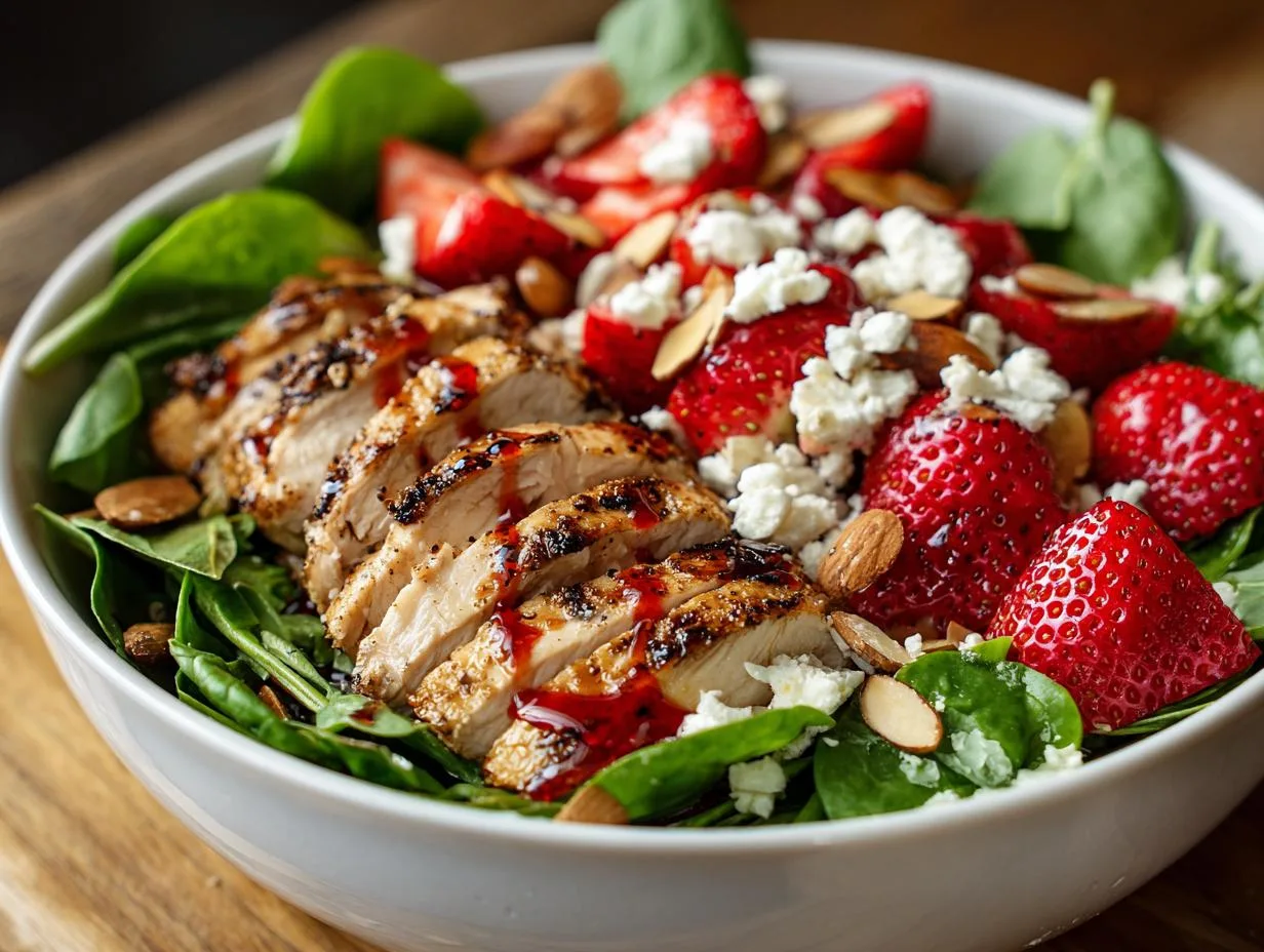 Cottage Cheese Strawberry Chicken Salad: A Secret Bliss - Good Ol’ Recipes