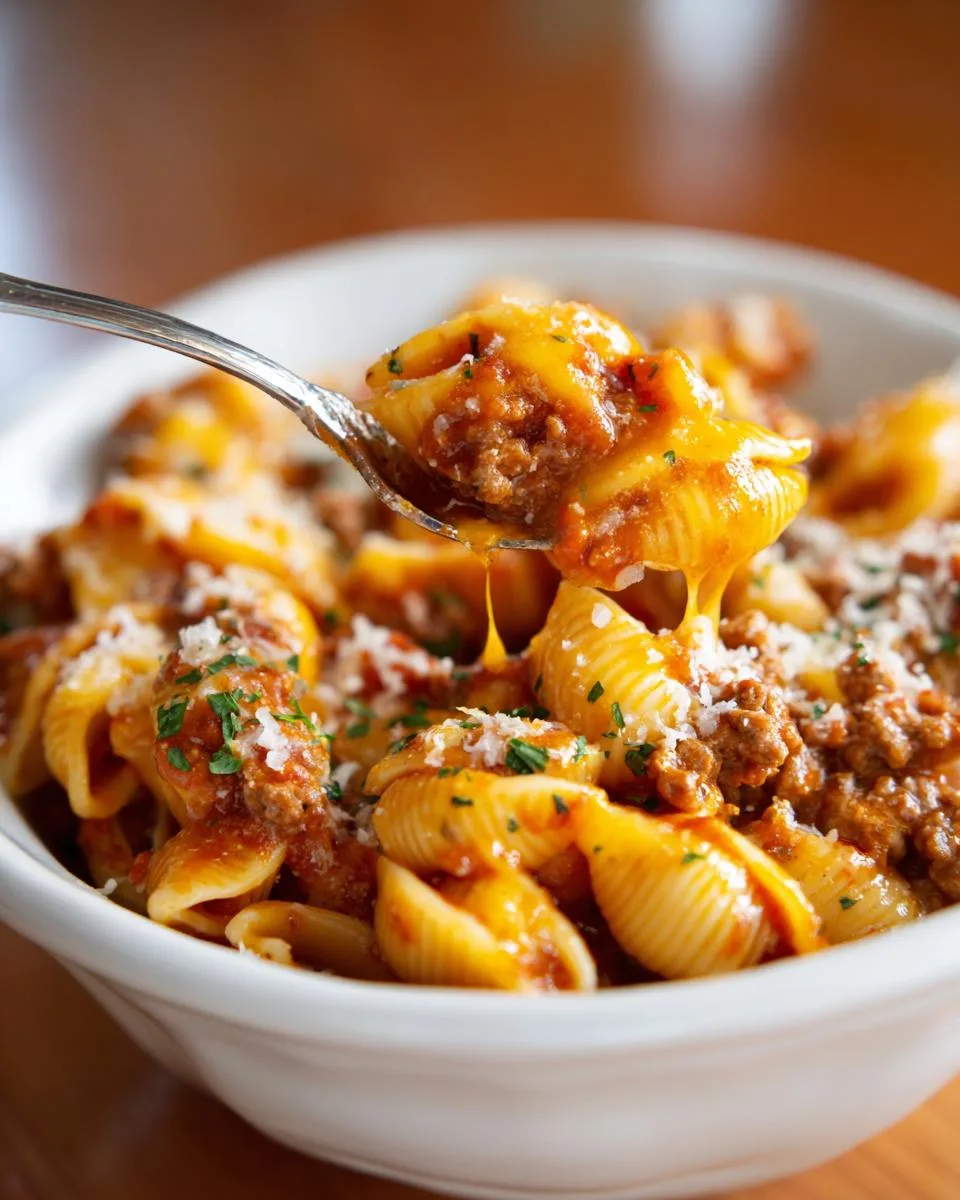 35-Minute Creamy Beef and Shells Your Family Will Devour - Good Ol’ Recipes