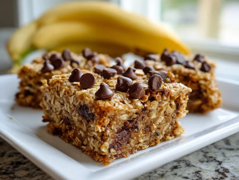 Irresistible Oatmeal Banana Breakfast Bars for Busy Mornings - Good Ol ...