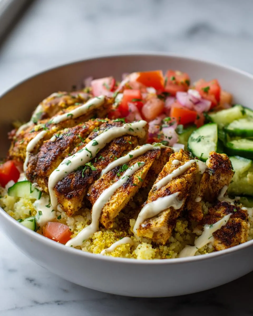 Sheet Pan Chicken Shawarma Bowls - Irresistible Flavors! - Good Ol’ Recipes