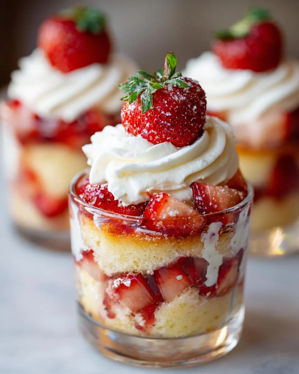 Irresistible Strawberry Shortcake Cups in 30 Minutes - Good Ol’ Recipes