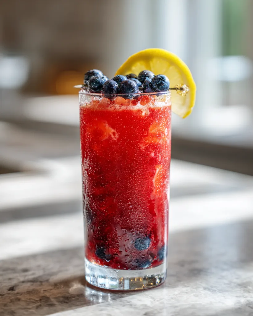 Grandma Jo's Strawberry Blueberry Iced Tea Magic - Good Ol’ Recipes