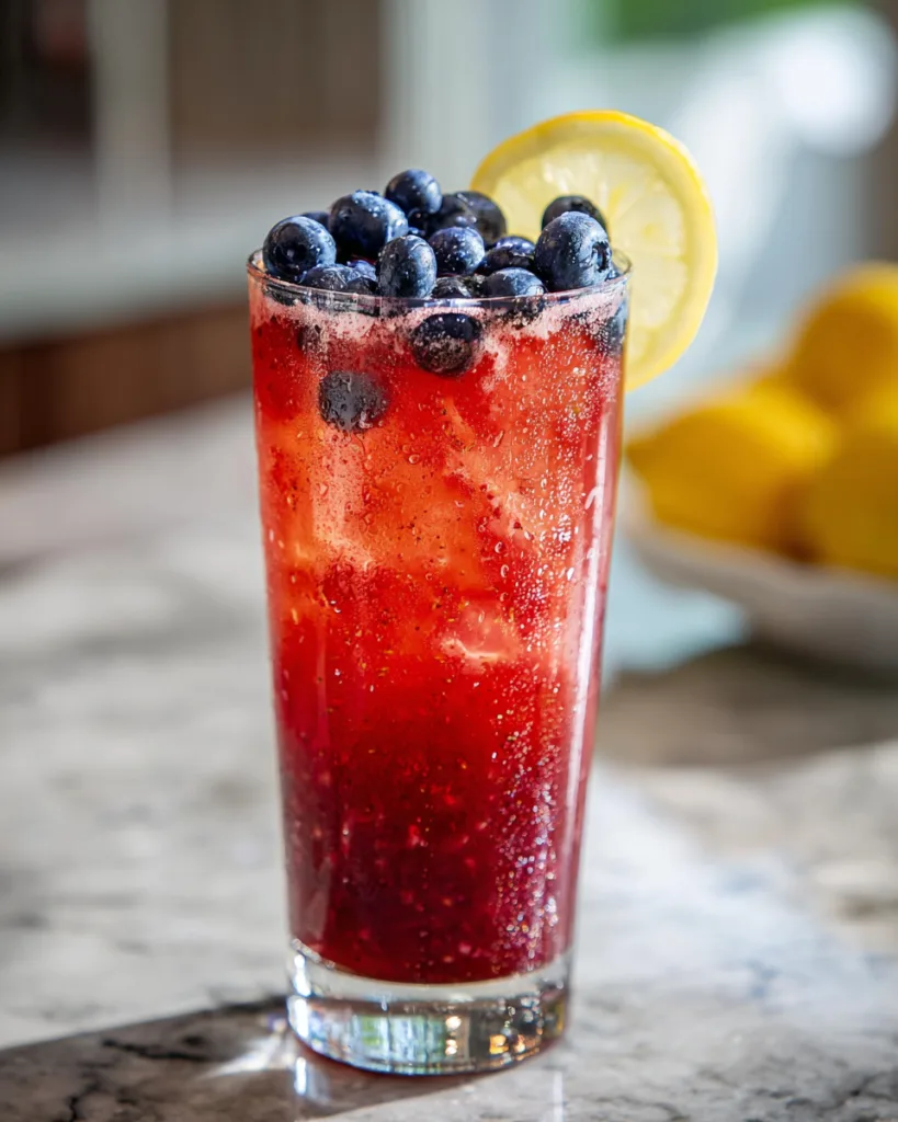 Grandma Jo's Strawberry Blueberry Iced Tea Magic - Good Ol’ Recipes